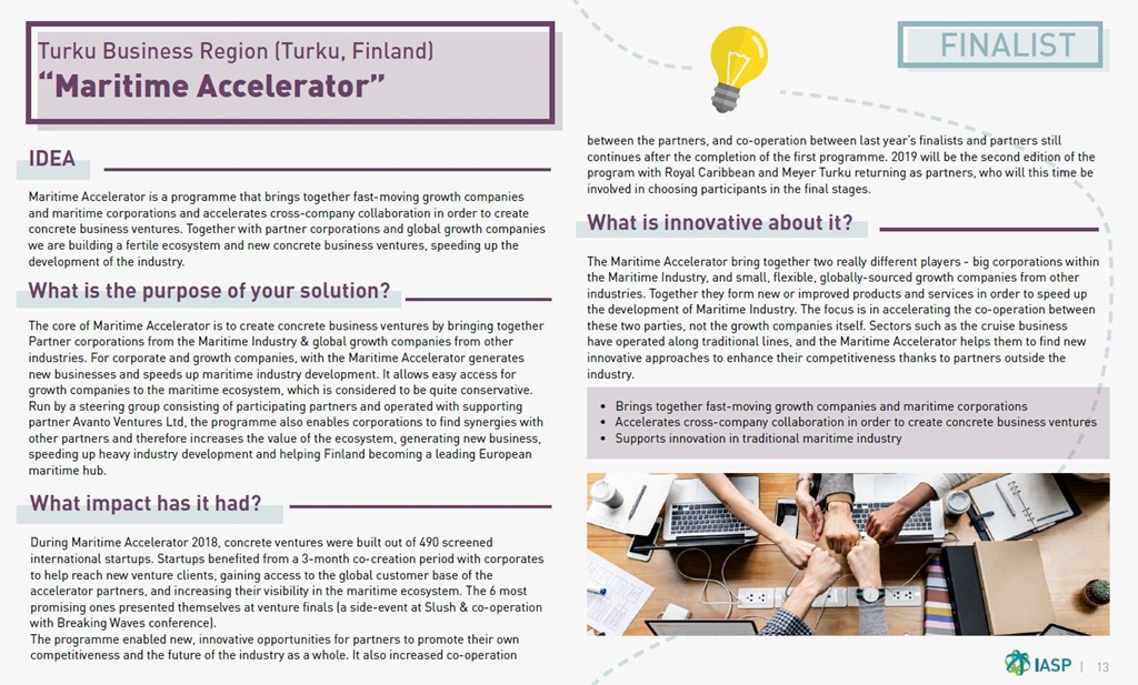 Events overview – IASP IASP WEBINAR: "Maritime Accelerator"